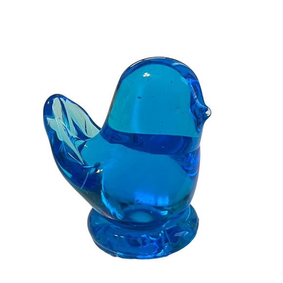 Leo Ward | Accents | Vintage Bluebird Of Happiness Glass Statue ...